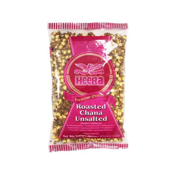 Heera Roasted Chickpeas Unsalted 300g :: Shalamar Foods