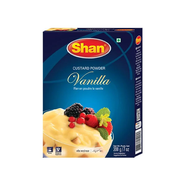 Shan Vanilla Custard Powder 200g :: Shalamar Foods