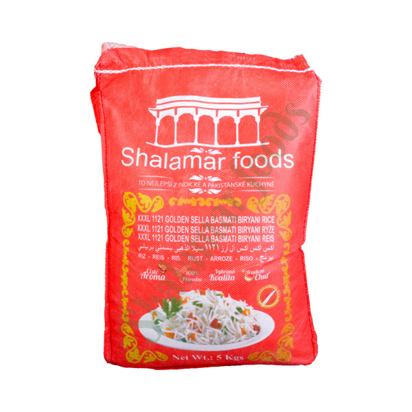 Shalamar Golden Sella Basmati Biryani Rice 5kg :: Shalamar Foods