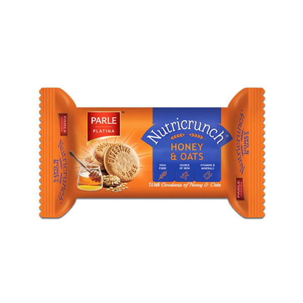Parle Nutricrunch Honey & Oats Biscuits 100g :: Shalamar Foods