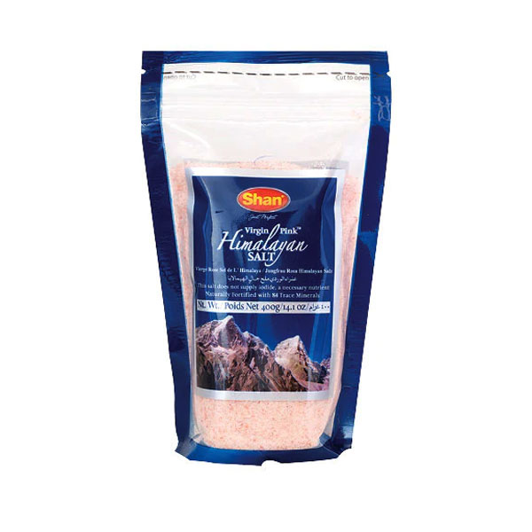 Shan Virgin Pink Himalayan Salt 400g :: Shalamar Foods